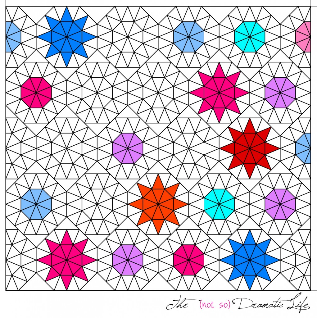 Star Crossed Triangles: An EZ Quilting Triangle Challenge Quilt – The ...