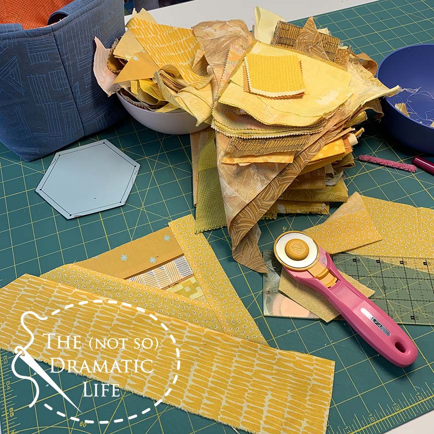 100 Days of Hexagons: Blocks 21-30 and Improv – The (not so) Dramatic Life