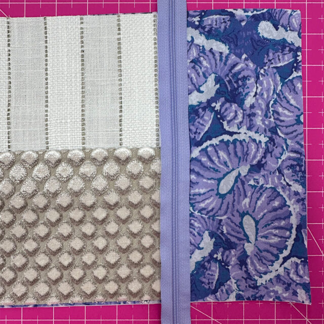 Using Upholstery Samples to Create an Adorable Zipper Pouch – The (not ...