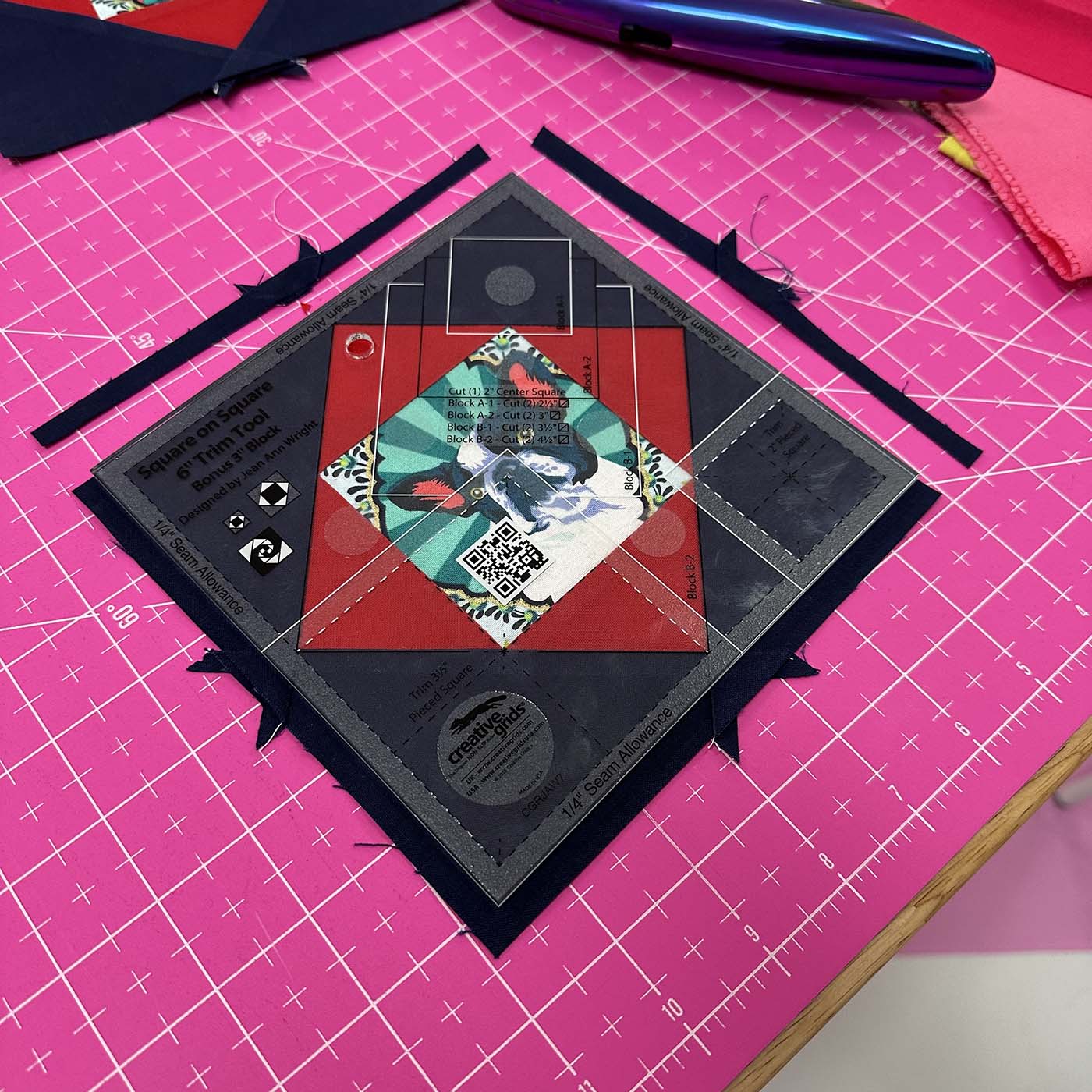 Turn Two Easy Quilt Block Components Into One Adorable Gift! – The (not ...