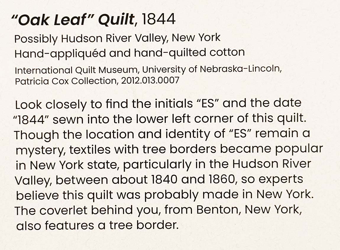Feeling Blue? 7 Indigo Quilts from the Taft Art Museum Special Exhibit ...